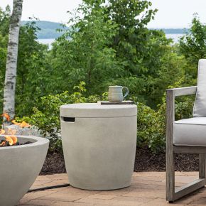 Round Outdoor Propane Tank Cover (20") | West Elm