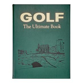 Golf: The Ultimate Book Leather-Bound Book | West Elm