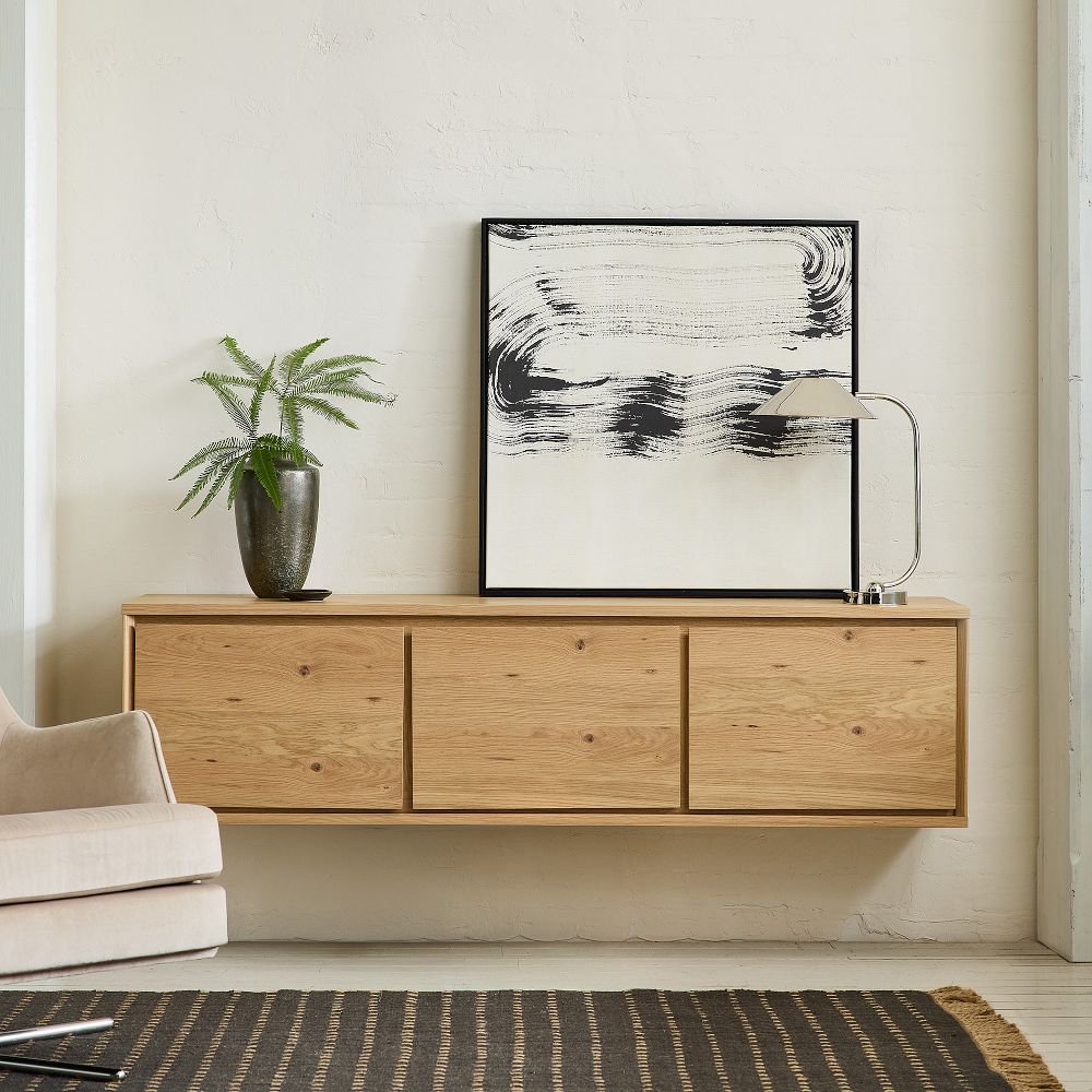 Norre Floating Media Console (68") | West Elm