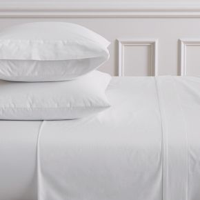 400-Thread-Count Special Edge Organic Percale Sheet Set | West Elm