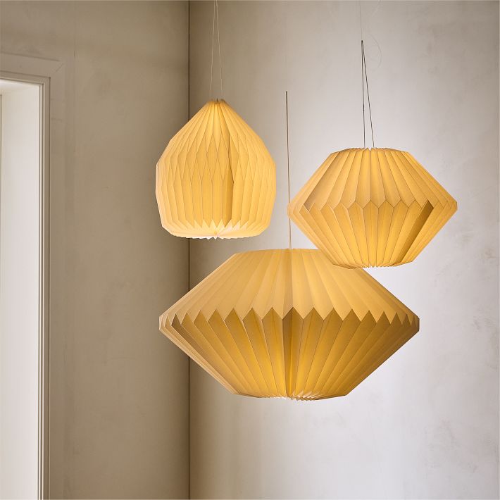 Hanging Paper Lanterns - Modern Outdoor Decor | West Elm