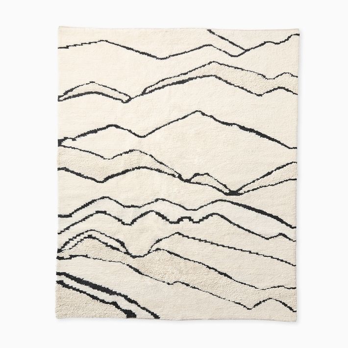Carrera Shag Rug - Luxurious Wool & Cotton Blend | West Elm
