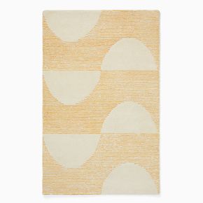 Half Moon Easy Care Rug - Hand-Tufted Wool for Kids | West Elm