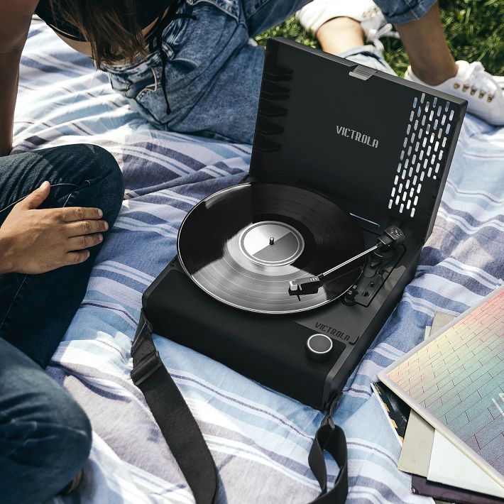 Victrola Revolution Go Portable Record Player | West Elm