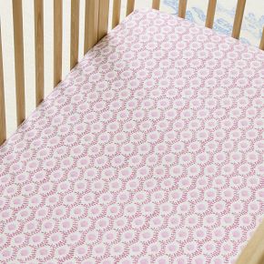 Ocean Vine Crib Sheet | West Elm