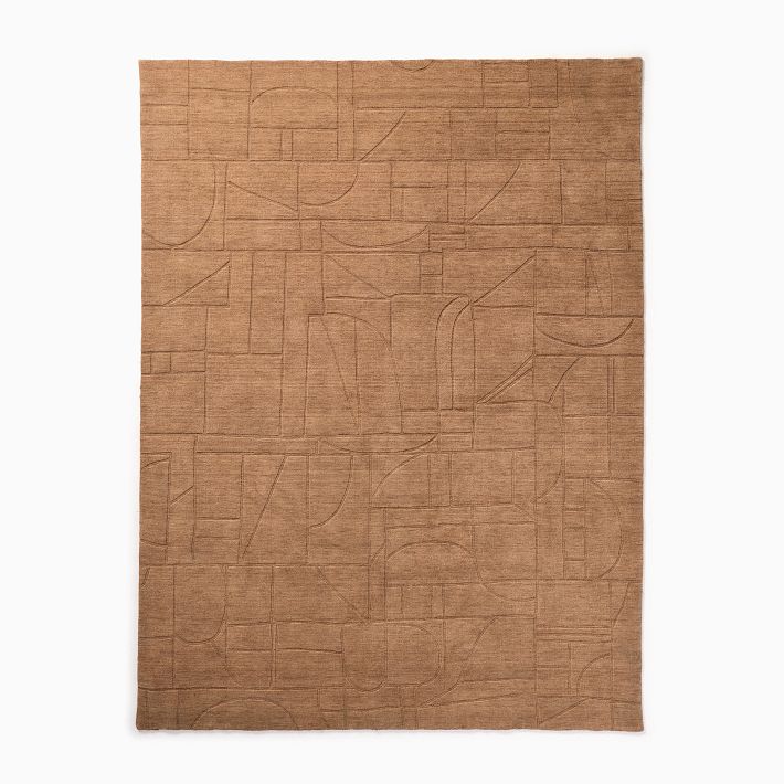 Viewpoint Carved Wool Rug | West Elm