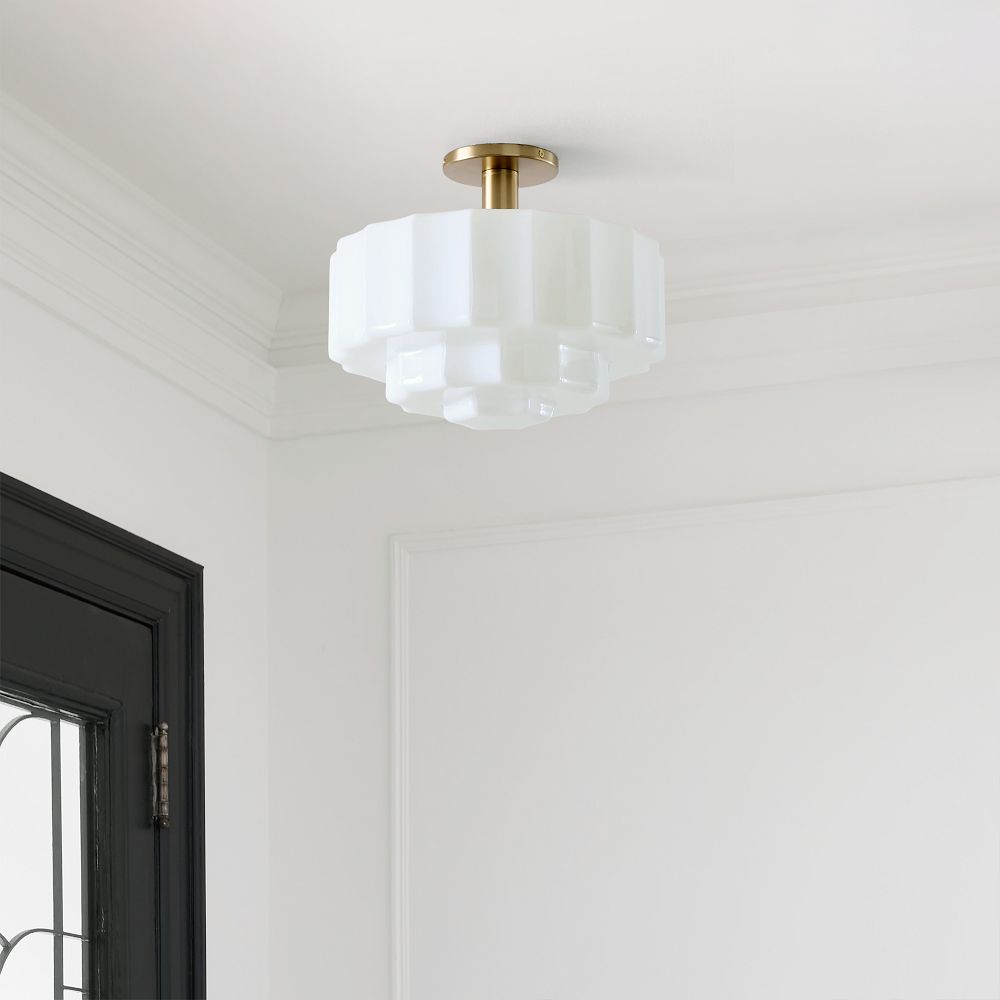 West Elm Flush Mount