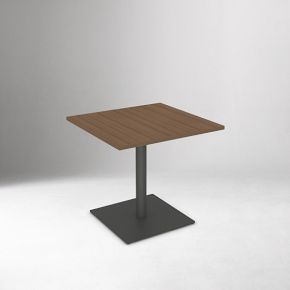 Simii Trellex Square Disc Base Table | West Elm