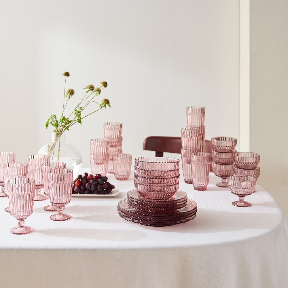 Archie Glass Dinnerware Collection | West Elm