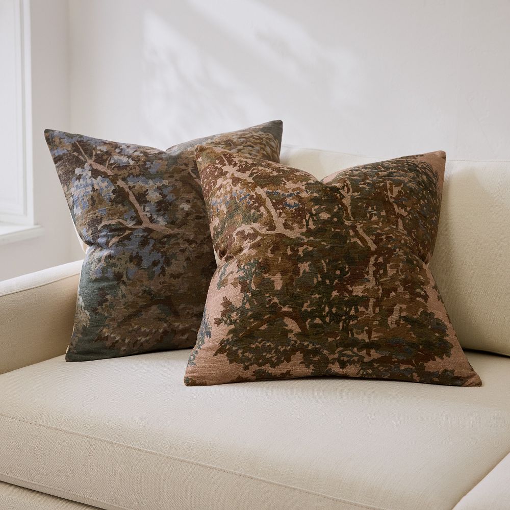 Tapestry Tree Pillow Cover | West Elm
