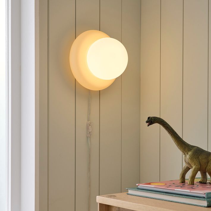 Kiki Glass Table Sconce (9") - Modern Kids Lighting | West Elm