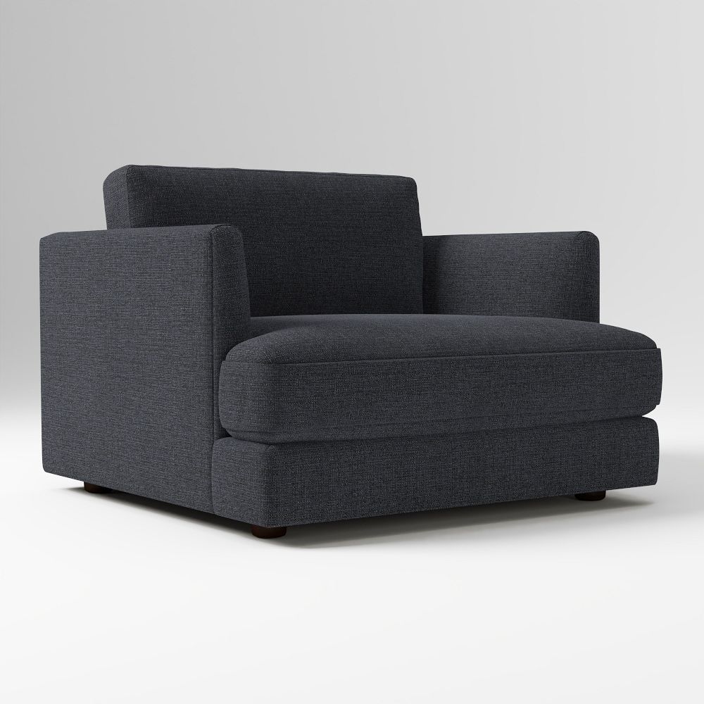 Open Box: Haven Chair and a Half - Performance Basketweave Midnight ...