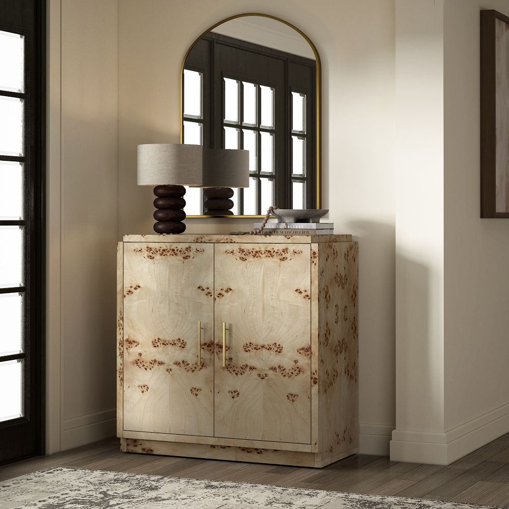 Finlo Burled Cabinet (40") | West Elm