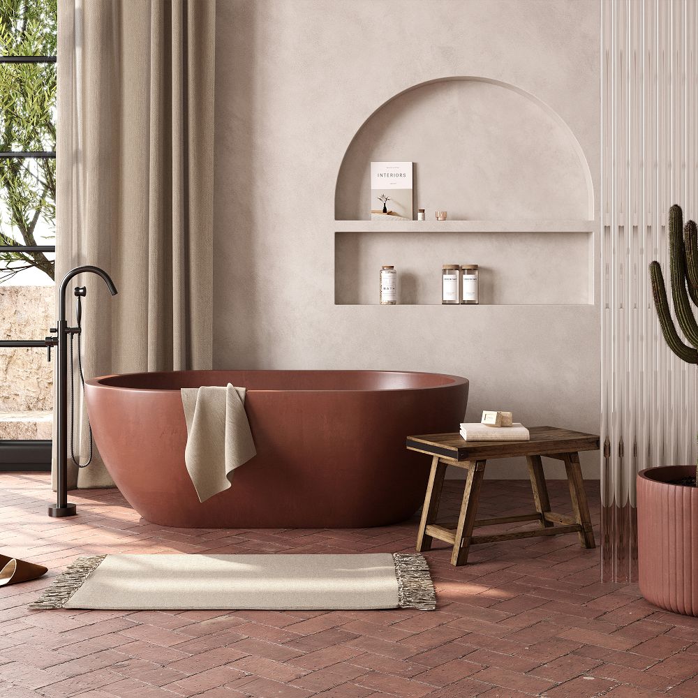 Mini Maui Freestanding Bathtub 55" | West Elm