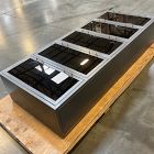 Open Box: Iron & Glass Tall Barrister Cabinet (32") - Gunmetal | West Elm