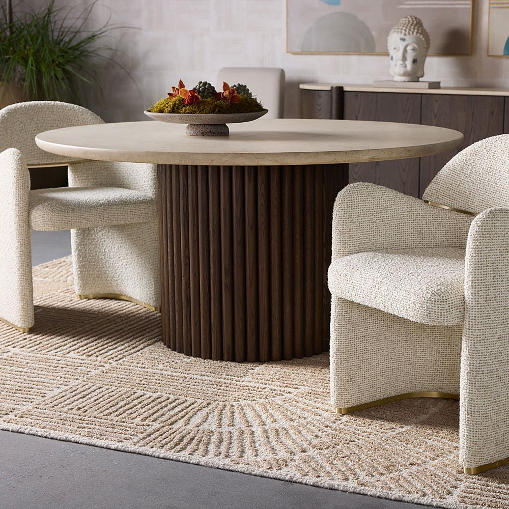 Luma Bay Marble Dining Table (59") | West Elm