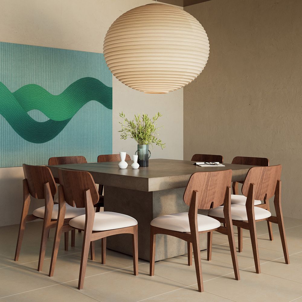 Newcastle Indoor/Outdoor Square Dining Table (59") | West Elm