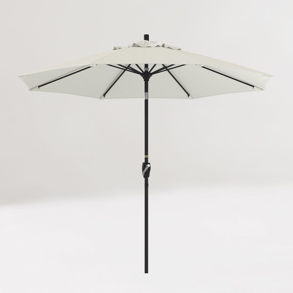 Open Box: 9' Round Outdoor Patio Umbrella, Rustproof Aluminum Tilt ...