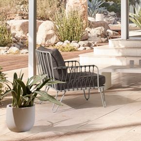 Anchorage Outdoor Lounge Chair - Modern Outdoor Seating | West Elm