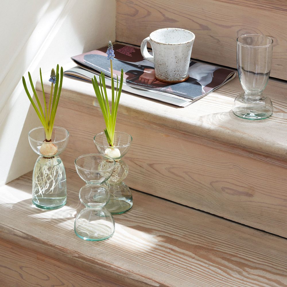 Canopy Trio 5" Recycled Glass Vases (Set of 3) | West Elm