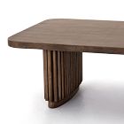 Ridged Base Coffee Table | Modern Living Room Furniture | West Elm