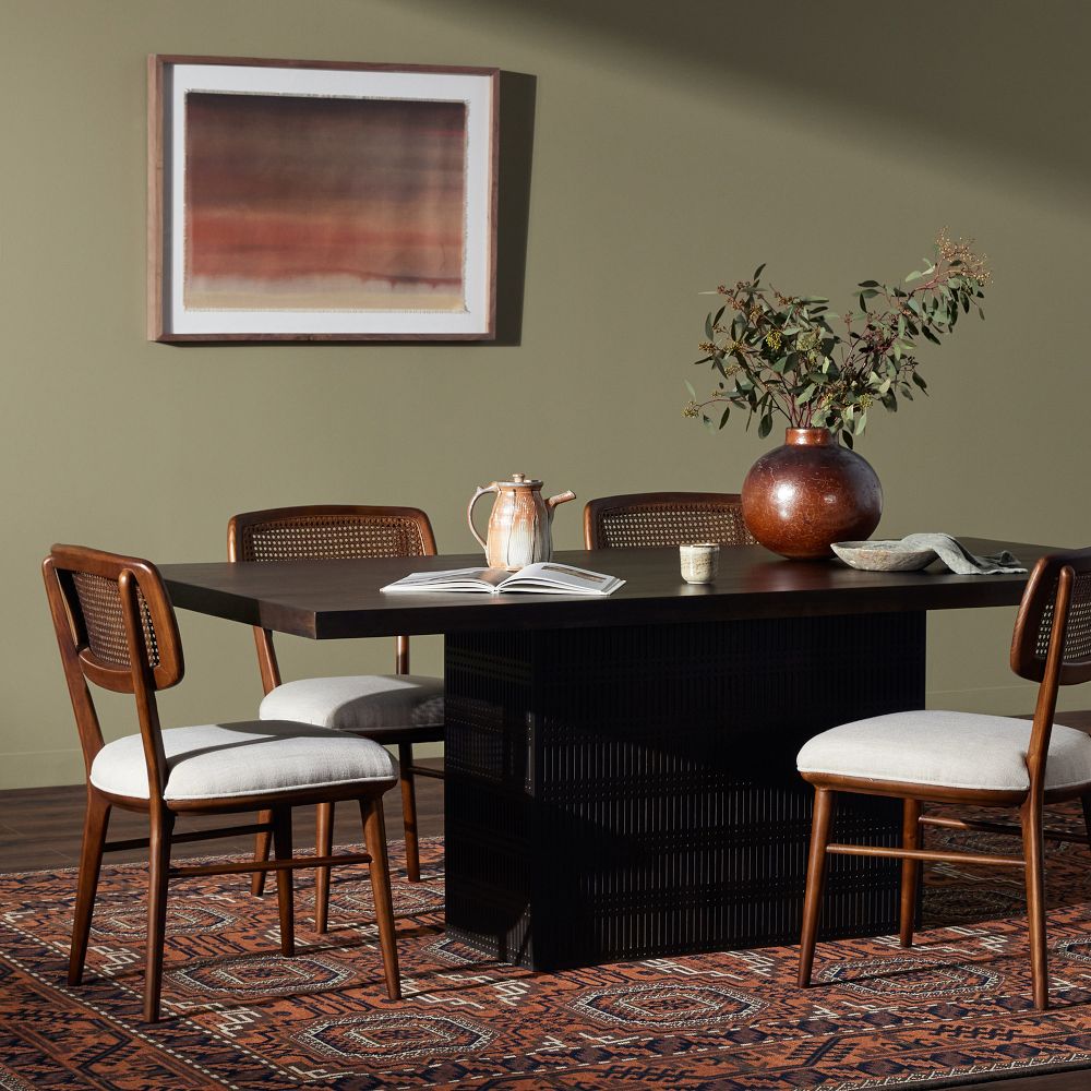 Carved Mango Wood Dining Table | West Elm