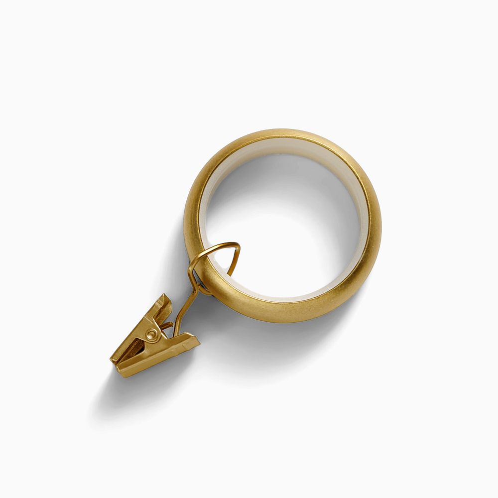 Quiet Glide Curtain Clips Set of 7 | West Elm