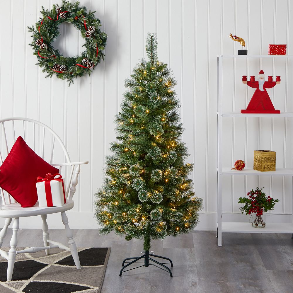 Pre-Lit Faux Wisconsin Pine Christmas Tree | West Elm