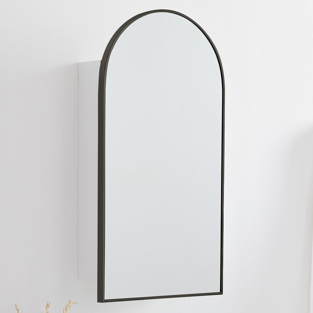 Arched Metal Framed Medicine Cabinet | West Elm