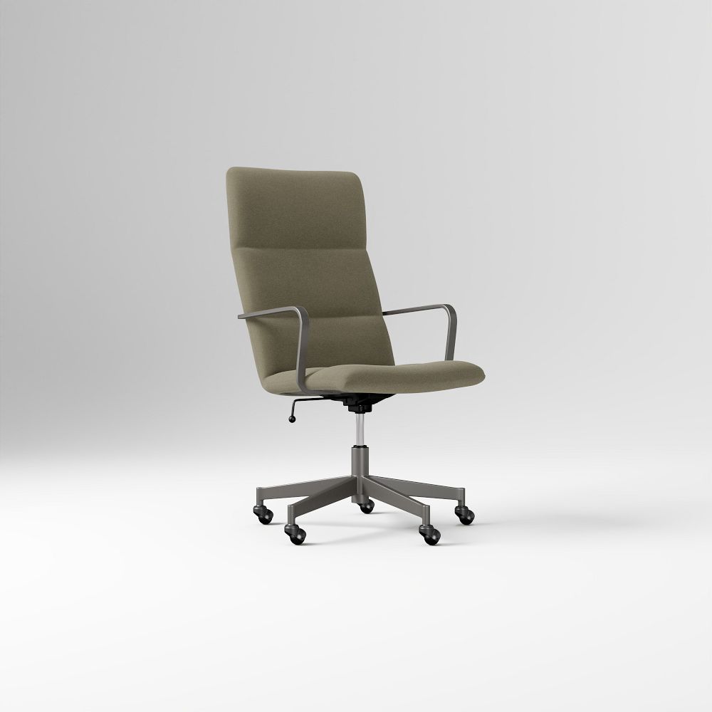 Cooper Mid-Century Swivel Office Chair | West Elm