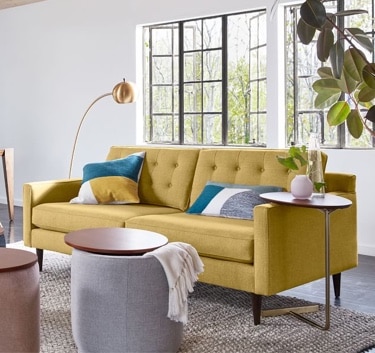 West elm bradford sofa store