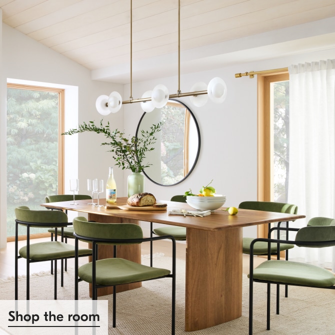 West elm dining room furniture store