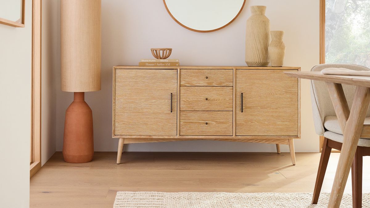 Mid Century Buffet Stylish Storage Solution West Elm