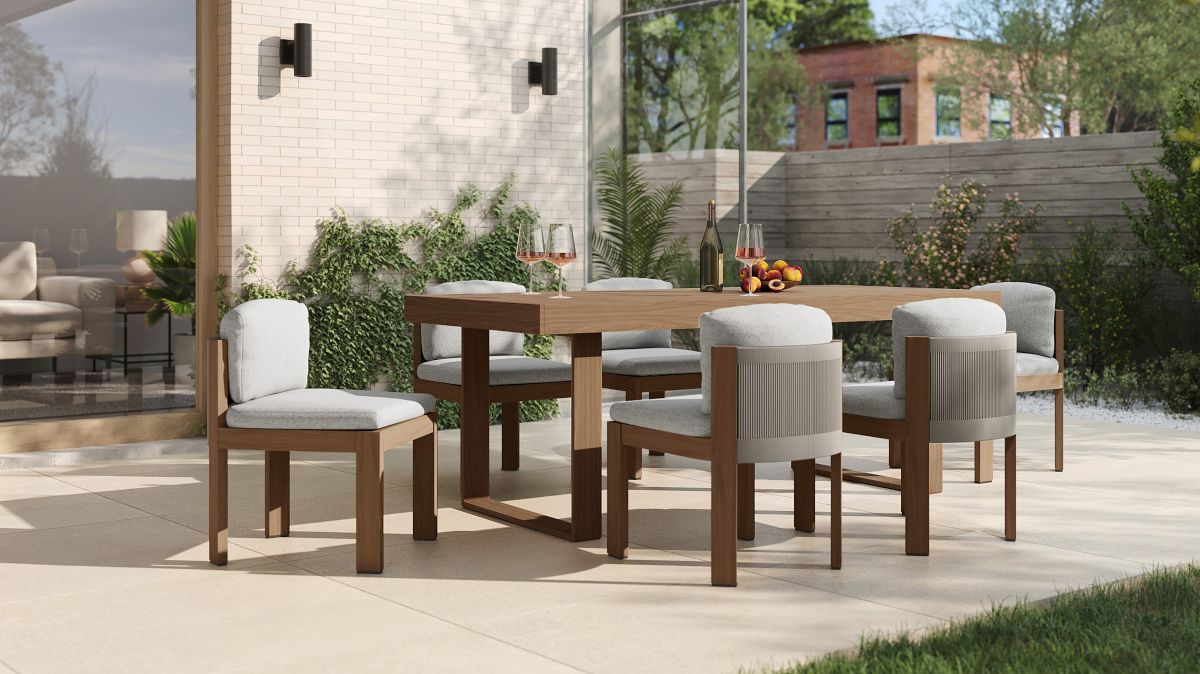 Portside Outdoor Dining Table Porto Chairs Set West Elm