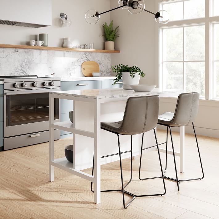 Frame Kitchen Console Marble West Elm