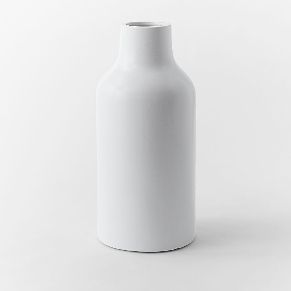 Pure White Ceramic Vases | West Elm