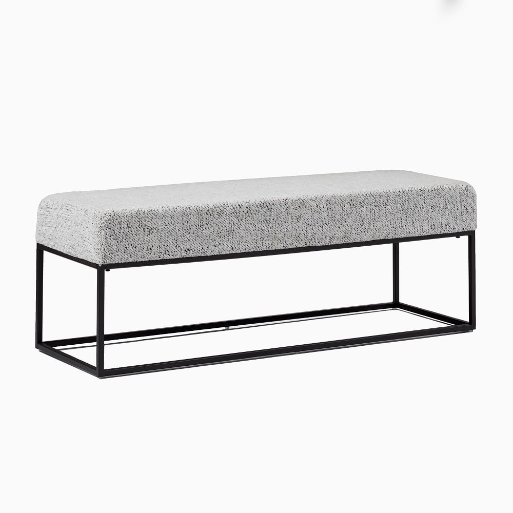 Box Frame Upholstered Bench | West Elm