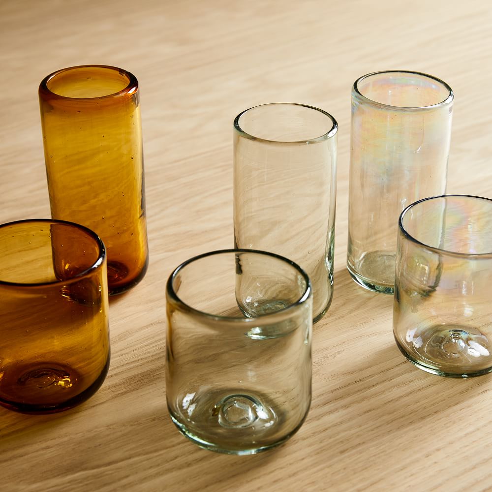 Recycled Mexican Glassware (Set of 4) | West Elm
