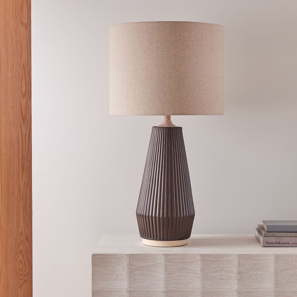 Roar & Rabbit™ Ripple Ceramic Table Lamp | West Elm