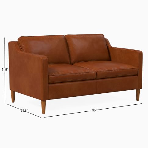 Hamilton Leather Sofa | West Elm