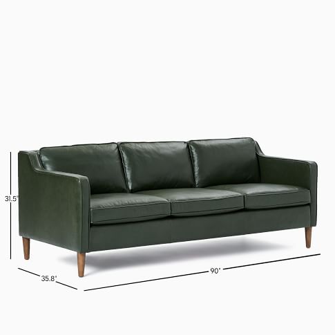 Hamilton Leather Sofa | West Elm