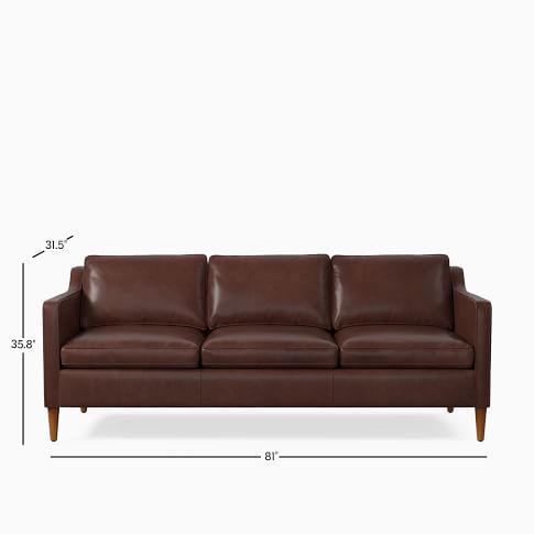 Hamilton Leather Sofa | West Elm