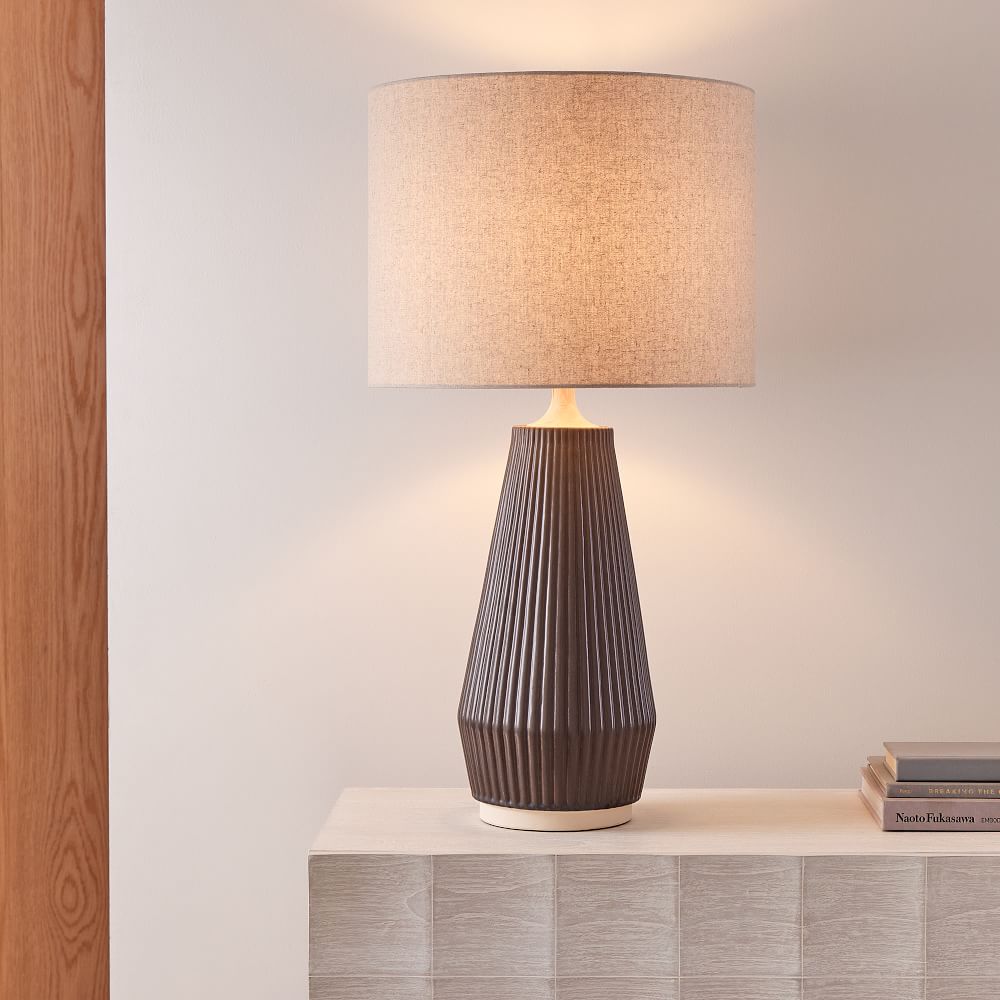 Roar & Rabbit™ Ripple Ceramic Table Lamp | West Elm