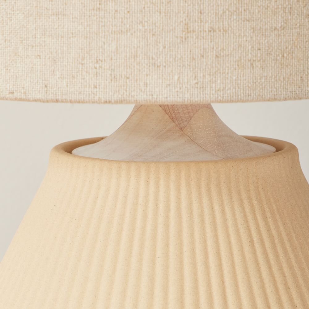 Roar & Rabbit™ Ripple Ceramic Table Lamp | West Elm