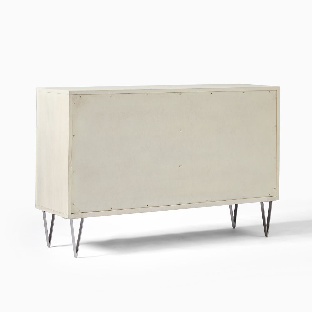 Roar & Rabbit Brass Geo Inlay 6-Drawer Dresser (54") | West Elm