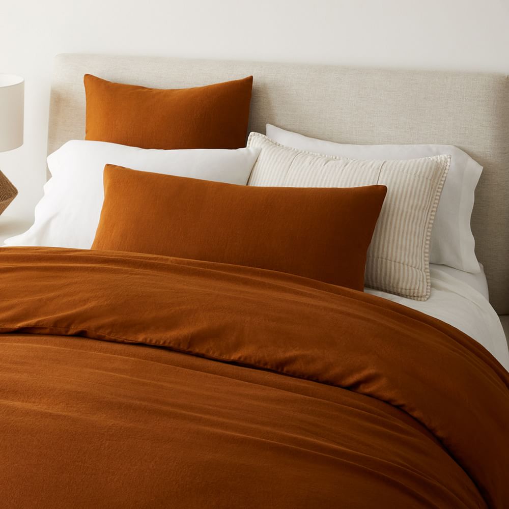 West Elm Linen Duvet Cover
