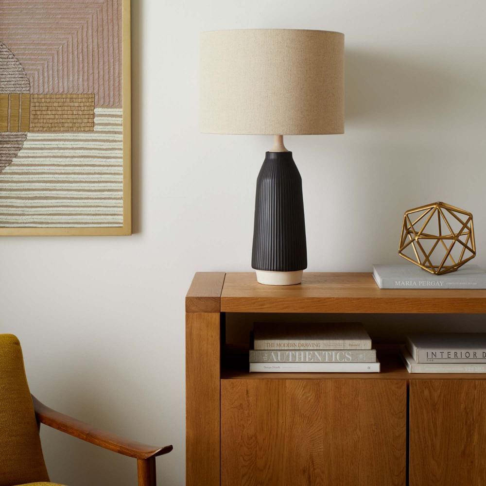 Roar & Rabbit™ Ripple Ceramic Table Lamp | West Elm