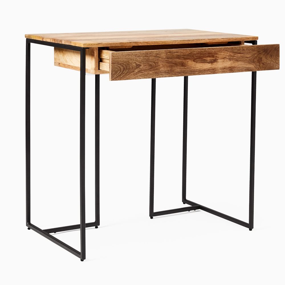 Industrial Storage Mini Desk (31") | West Elm