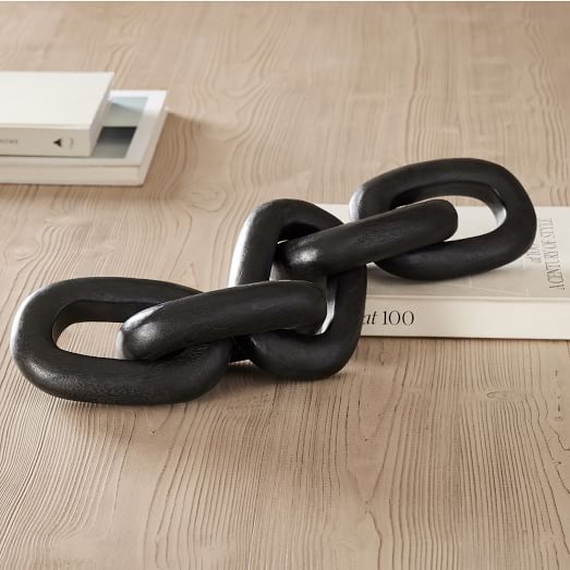 Bellport Link Marble Stone Objects | West Elm