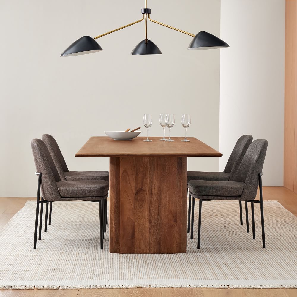 Anton Solid Wood Dining Table (72", 86", 120") | West Elm